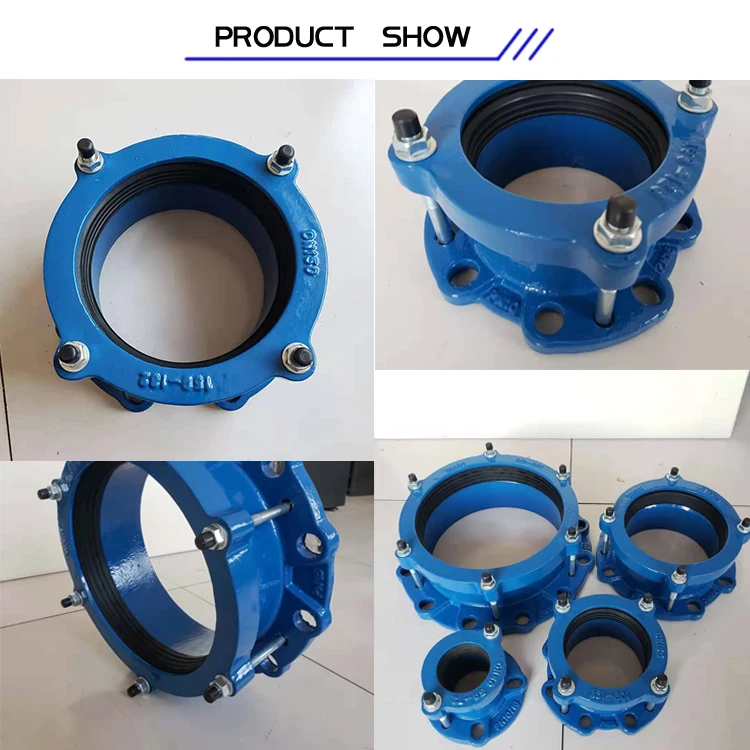 Flexible Joints Ductile Cast Iron PN10/16 for PVC Pipes