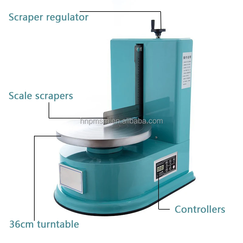 High Efficient Pastry Rotating Icing Smoother Machine