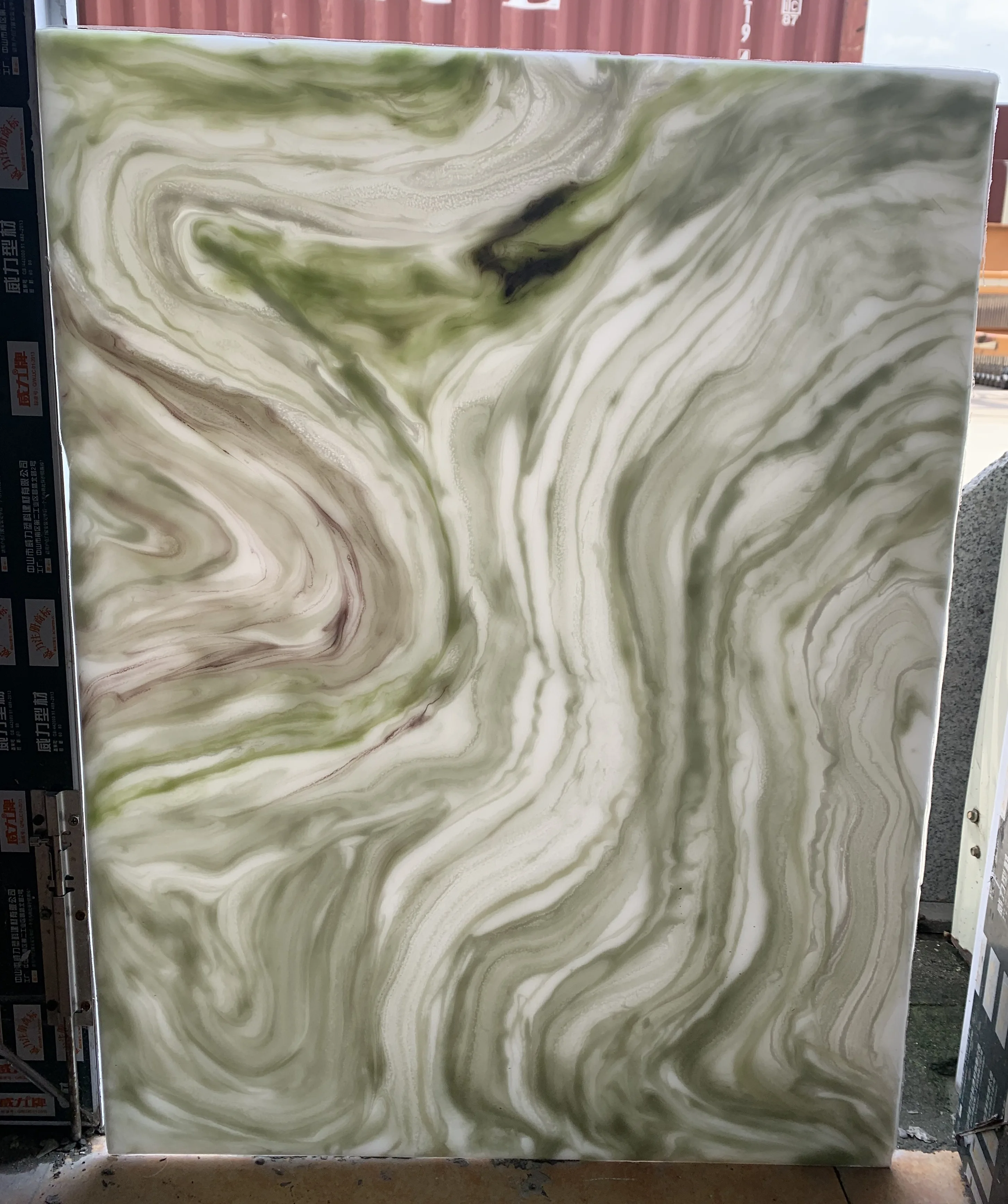 Luxury Translucent Artificial Onyx Marble Sheet for Countertop