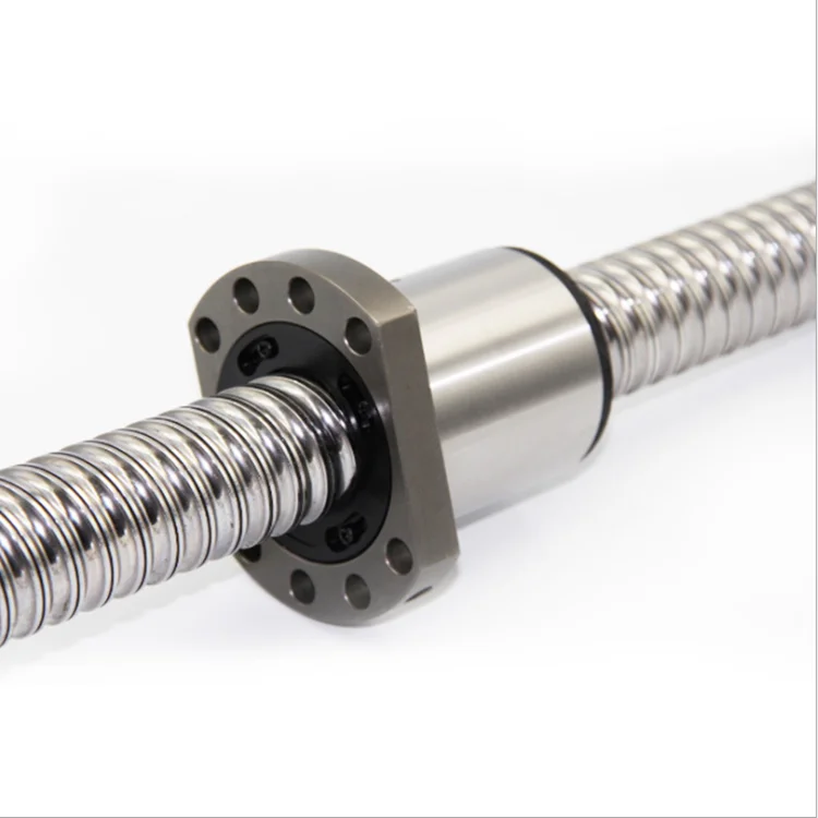 High Quality 5mm Pitch Diameter 25mm Ball Screw Sfu2505 Ball Screw For ...