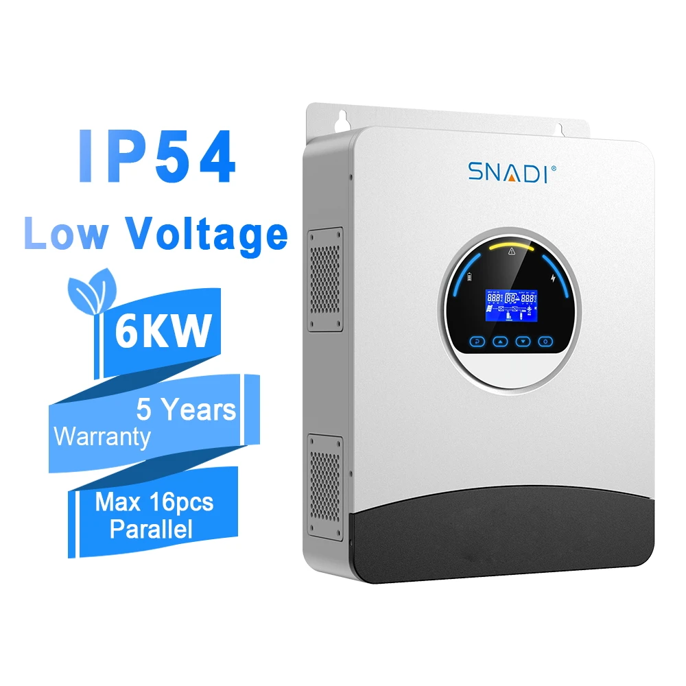 Alibaba.com: 120A on/off-grid hybrid solar inverter 6000W with pure ...