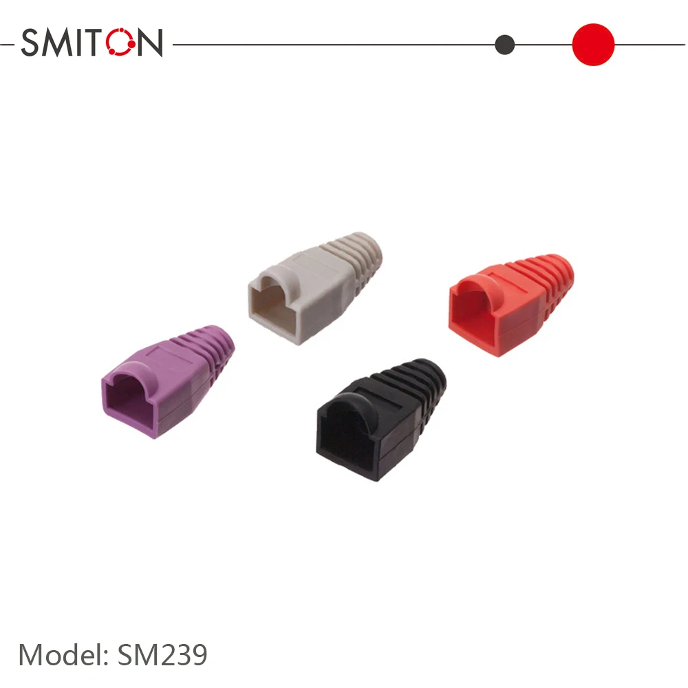 Colorful Rj45 Cat5 Cat6 Connector Boots Cover For Modular Plug - Buy ...