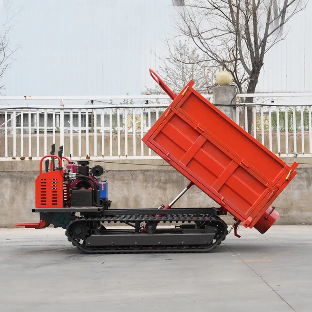 Small Tracked Transport Dump Truck, Tracked Mining Transport Vehicle ...