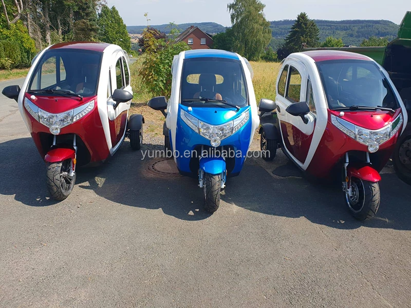 Factory Direct Supplier Small Three Seater Mini Car Electric Enclosed ...