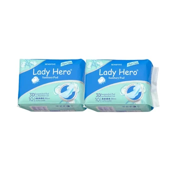 Japan Soft White Oem Sanitary Pad Organic Cotton Menstrual Feminine ...