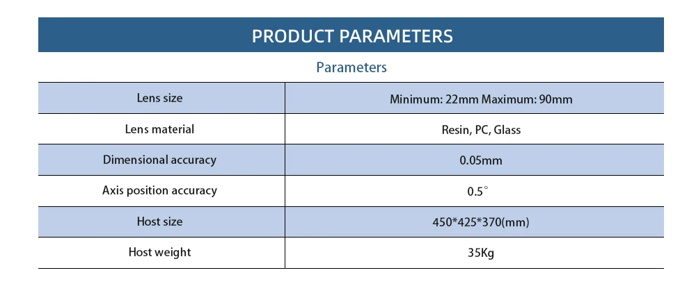 SJ Optics Lens Edger Machine DPS-810C - Precision & Efficiency