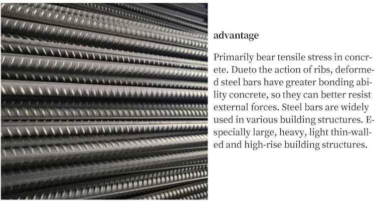 Deformed Bar Deformed Rebar Steel Deformed Rebar Steel Bars Rod Hot ...