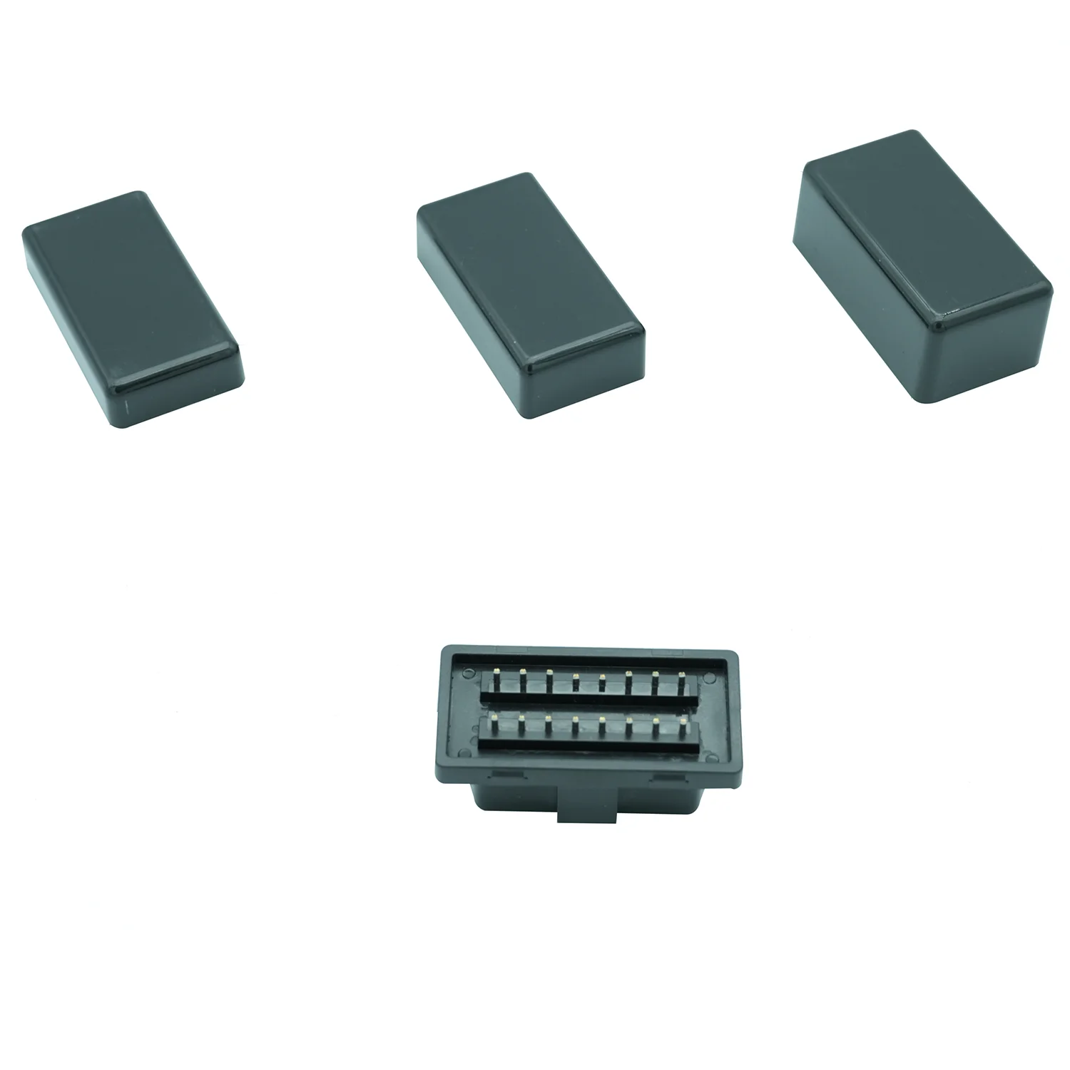 WJ OBD2 16pin Male Connector Enclosure Shell - OEM/ODM Available