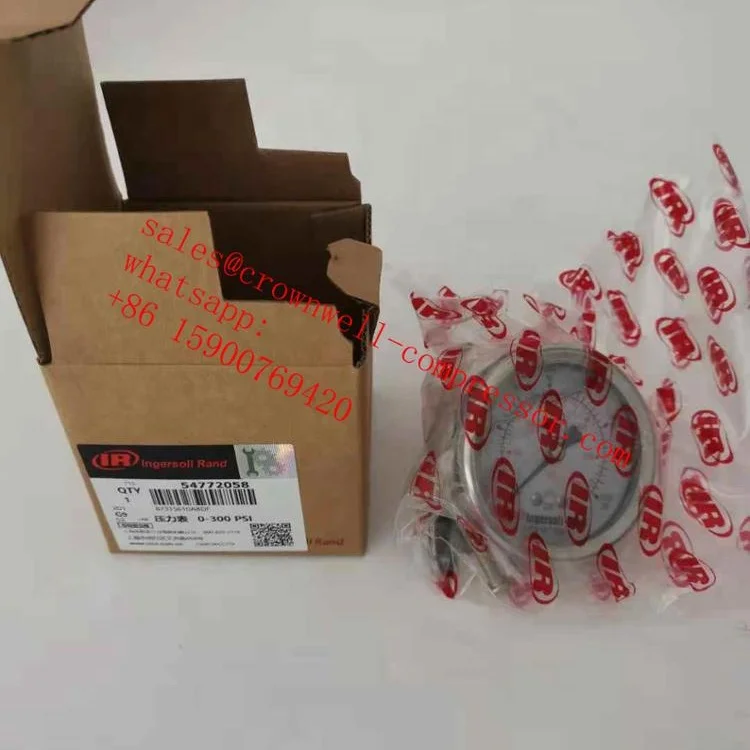 Ingersoll Rand Pressure Gauge 54772058 For Up5-22-10 Original Genuine ...