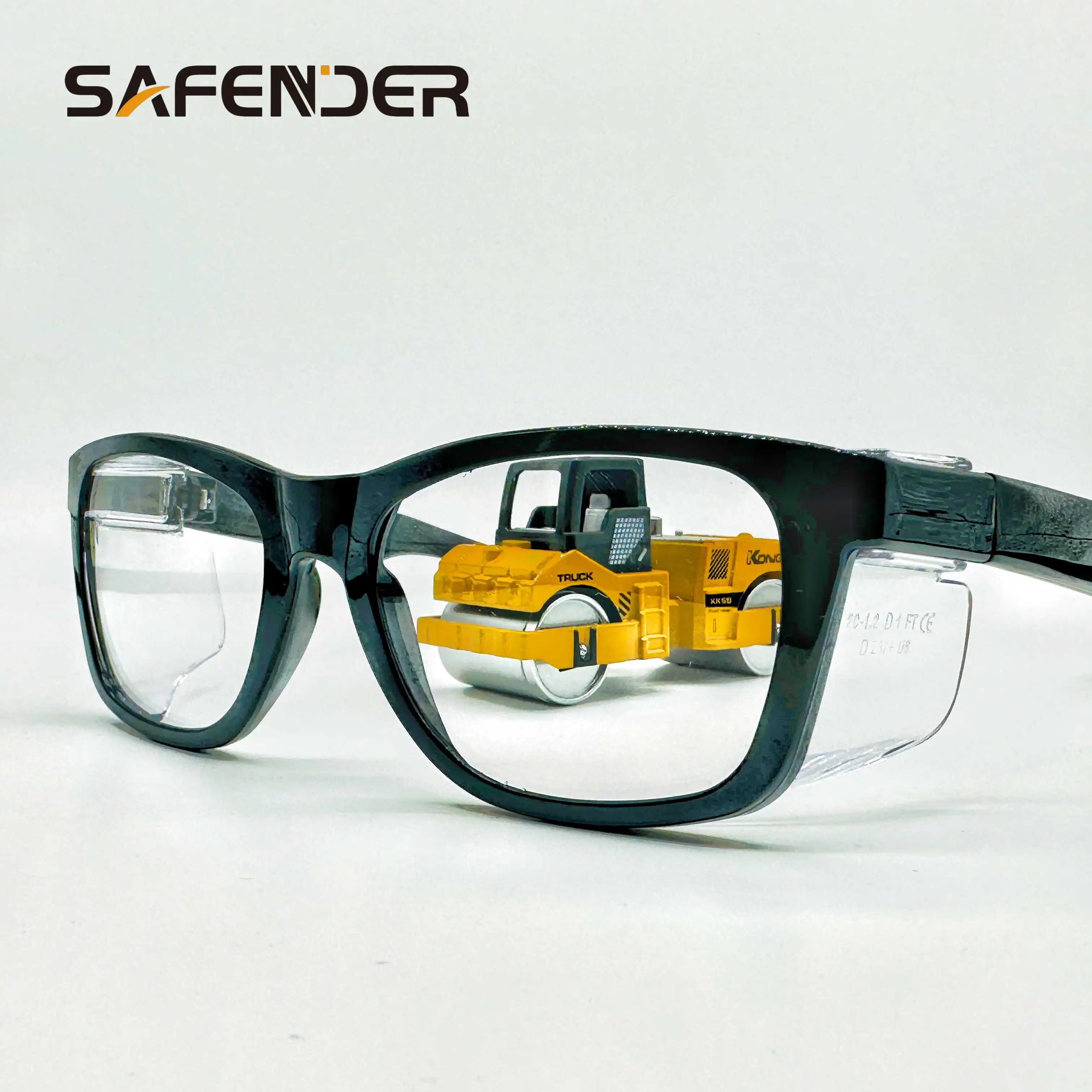 ANSI Z87.1 CE EN166 Certified Side Shields Anti-Impact Safety Glasses ...