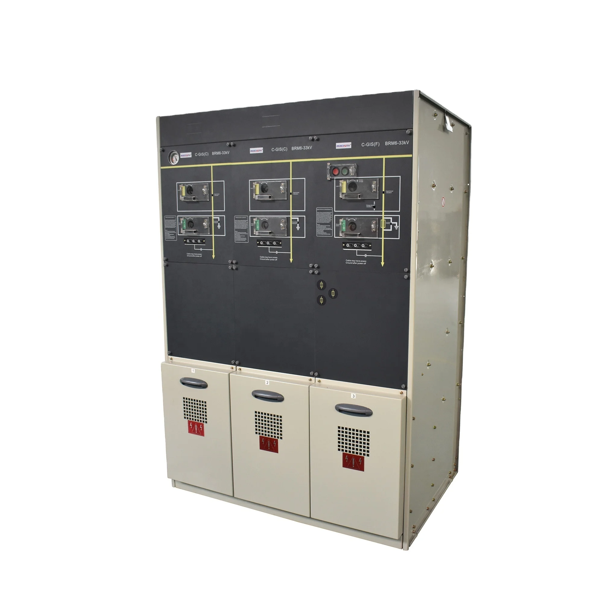 33KV 35KV 36KV Full Enclosed SF6 Gas Insulated Switchgear Panel GIS ...