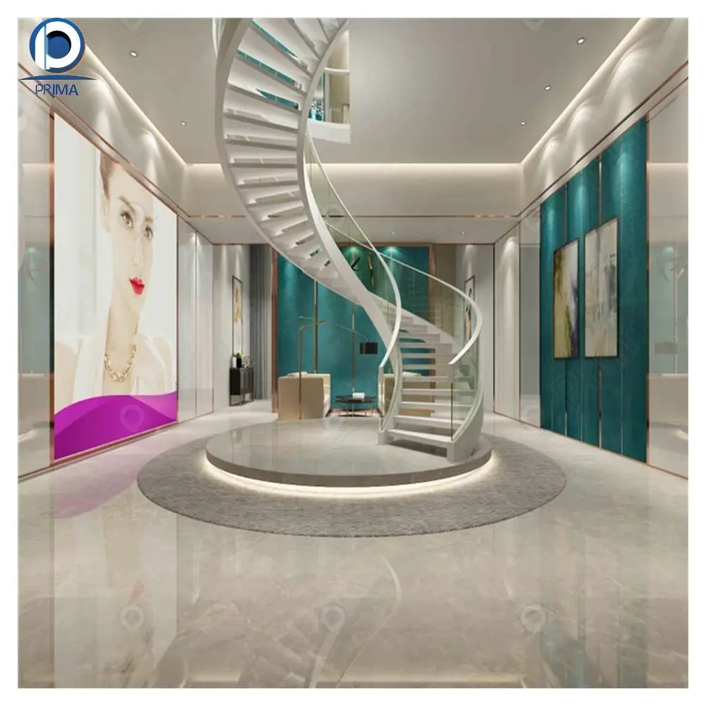 Prima U-groove Keel Arc Staircase Price Per Meter With High Quality ...