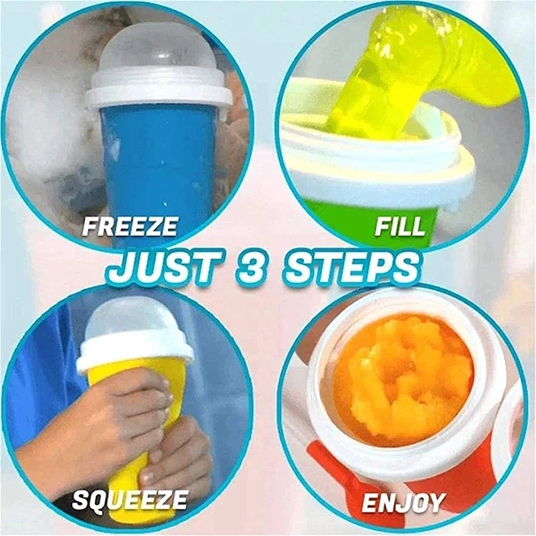 Magic Slushie Cup - Instant Ice Cream Maker (2024 Arrival)