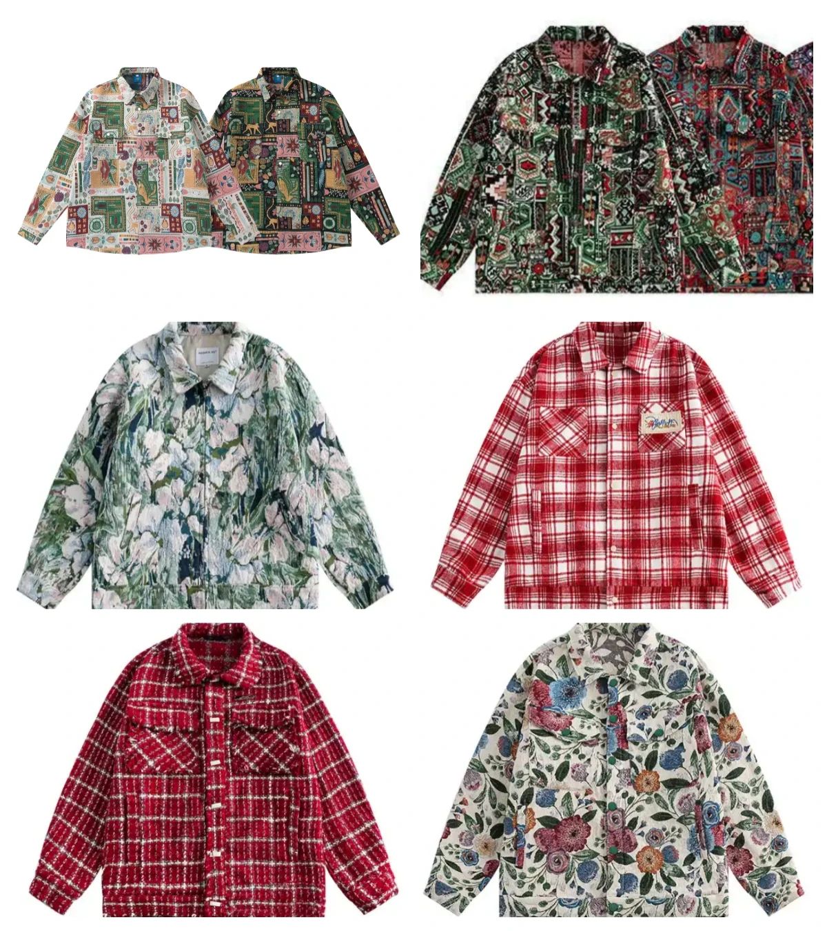 Custom Tapestry Jackets Plus Size Men's Designer Coats Outdoor Mens ...