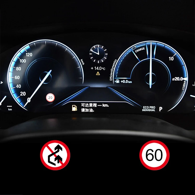 For Bmw Speed Limit Module Dashboard Display Sli Emulator Display ...