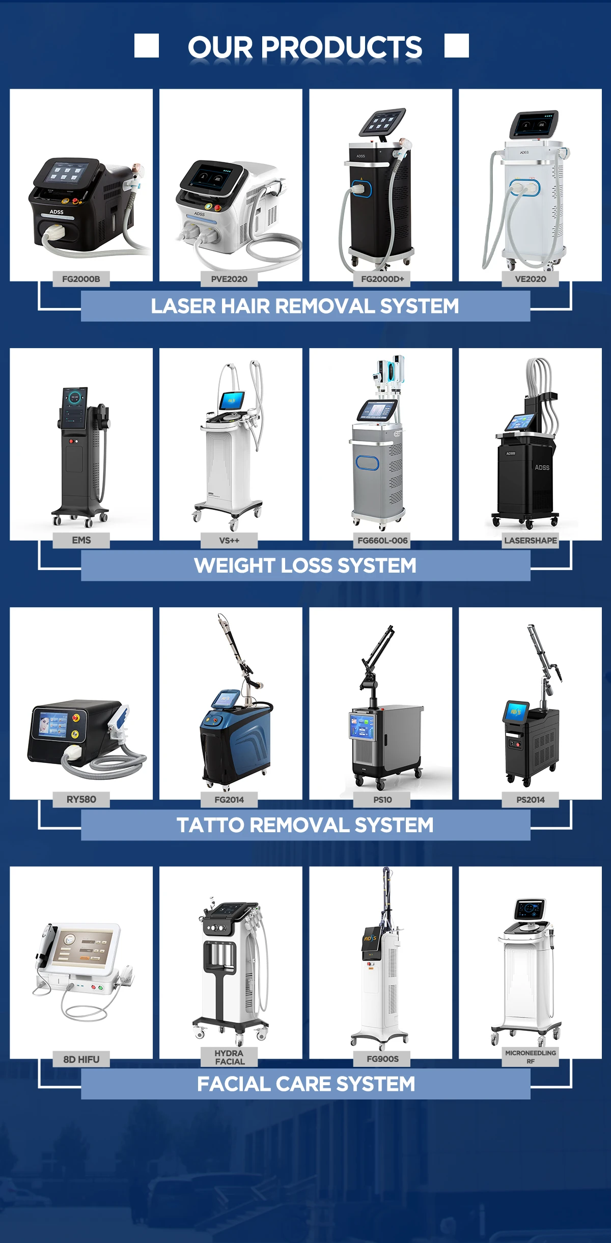 Beijing Adss Factory Portable Multi-function 808nm 755nm 1060nm Permanent Diode Laser Hair ...