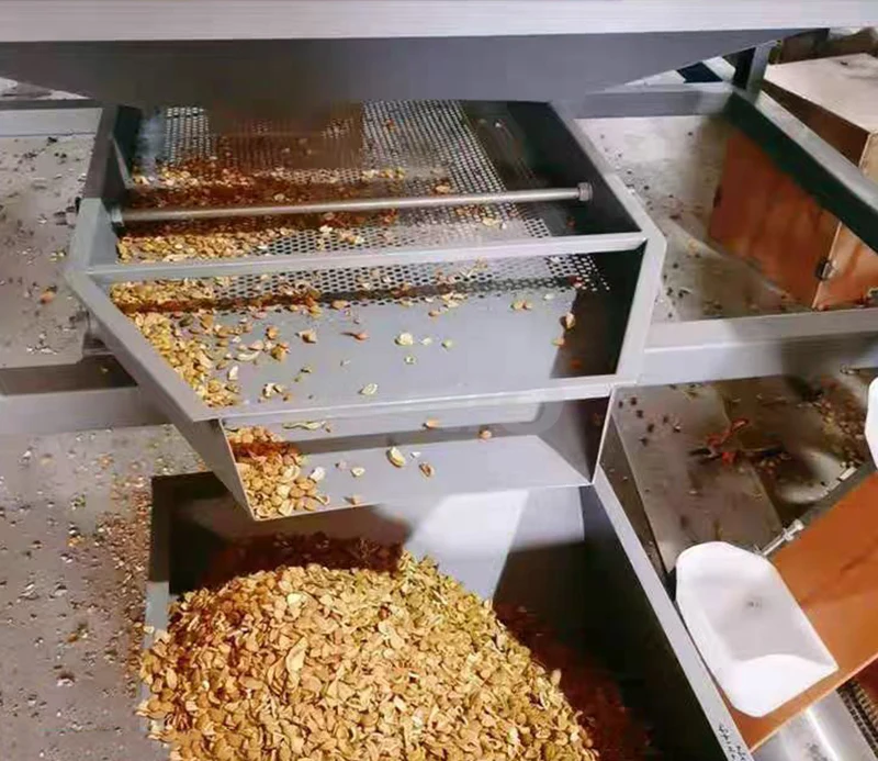 Automatic Walnut Pistachios Almond Nuts Cracking Shelling Machine ...