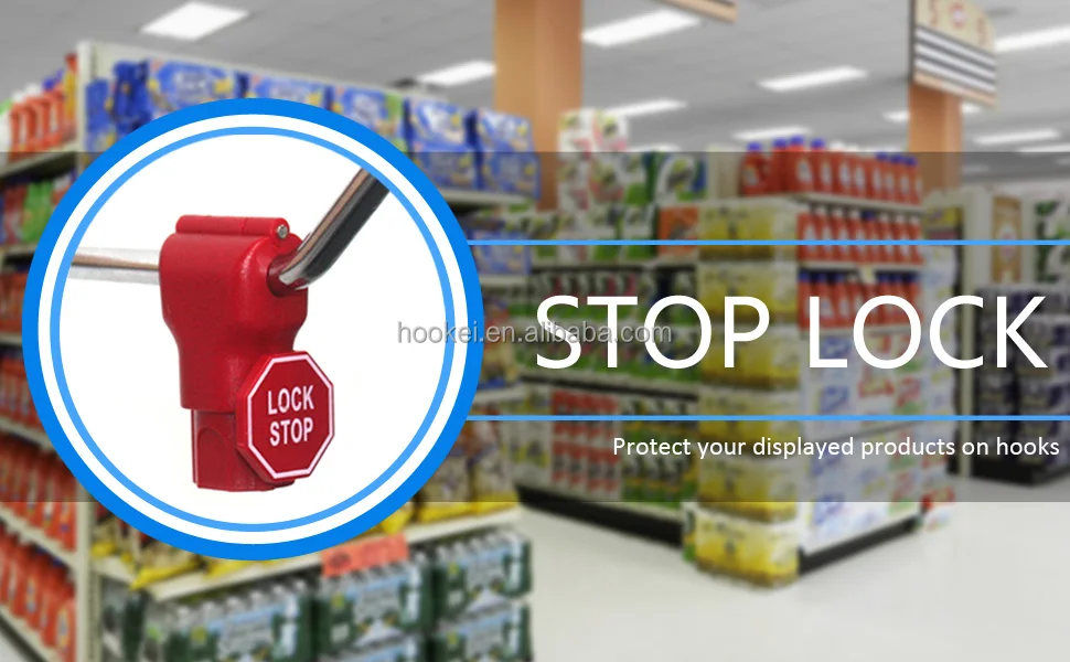 Store Stop Lock Hook For Security Display - Buy Hook Lock,Stop Lock ...