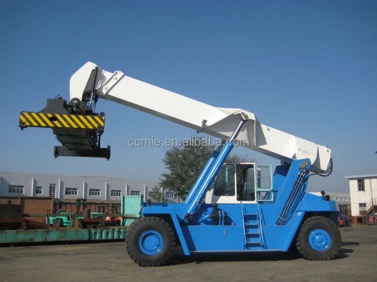 Container Forklift 45 Ton Reach Stacker Container Crane Forklift ...