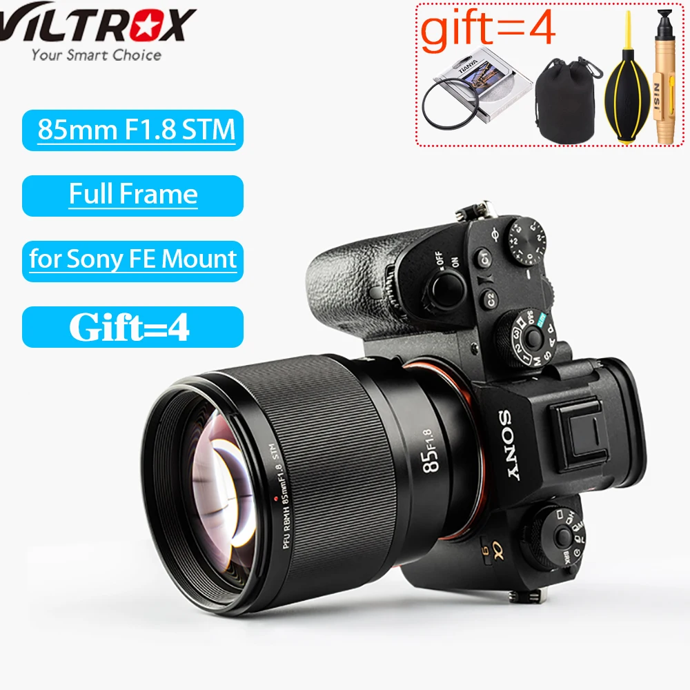 Viltrox 85mm F1.8 STM Camera Lens Auto Focus Portrait Prime Lens Eyes ...