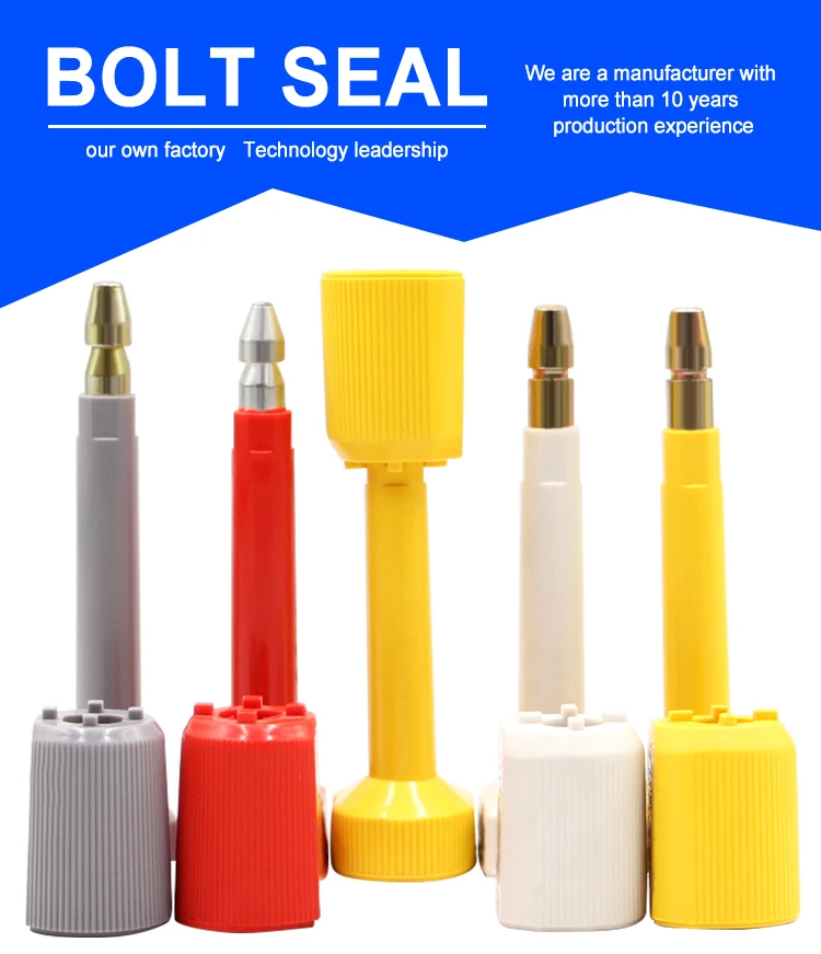PM-BS9103 Heavy Duty ABS Tanker Security Seal Heavy Duty Container Bolt ...
