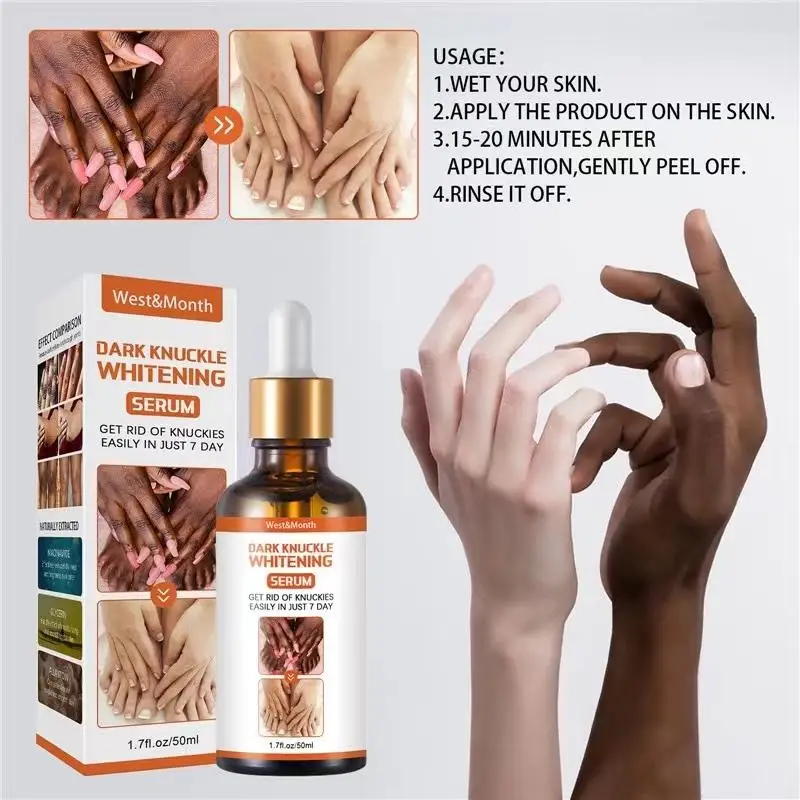 Brightenig Knuckle Hand Whitening Serum Intense Removing Dark Elbow ...
