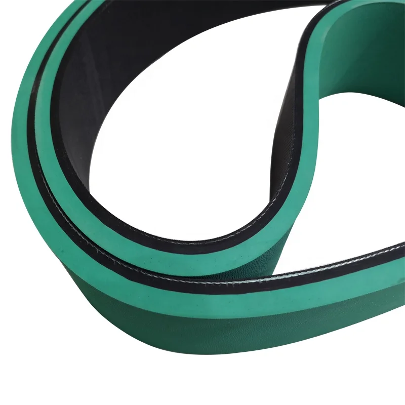 rubber flat belt feeder machine belt pasting box folding gluing machine ...