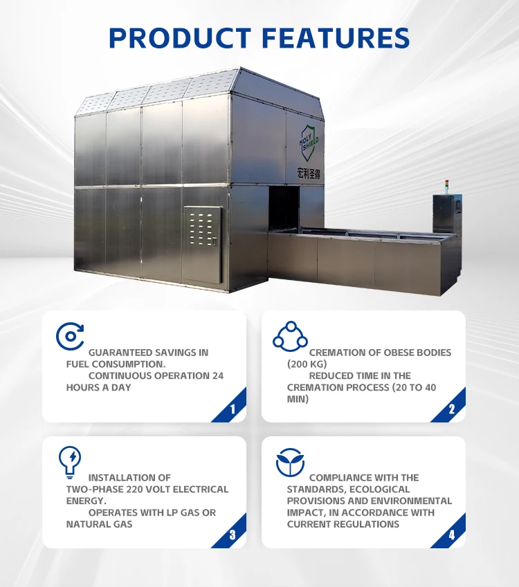 Top Grade Cremation Furnace - Efficient & Automated Cremator