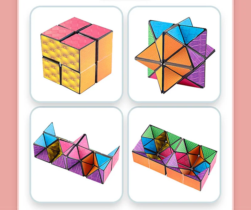 Infinity Flip 3D Magic Cube - Stress Relief & Education