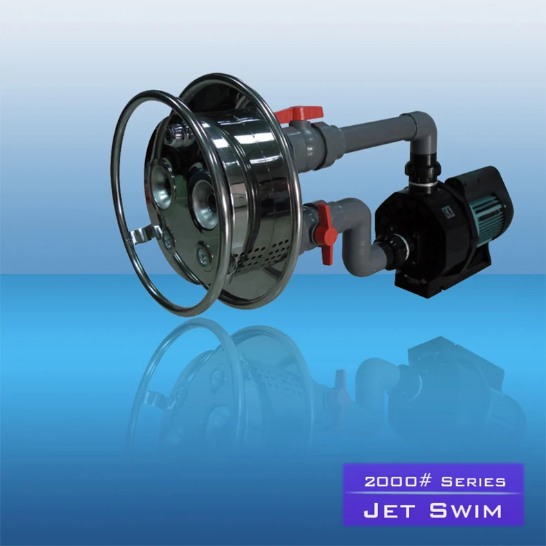 Infinity Pool Swimming Machine Small Stainless Steel Swimming Training ...