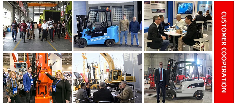 Forklift 4 Way Reach Stacker Four Direction 1.5t 2t 2.5t Electric Reach ...