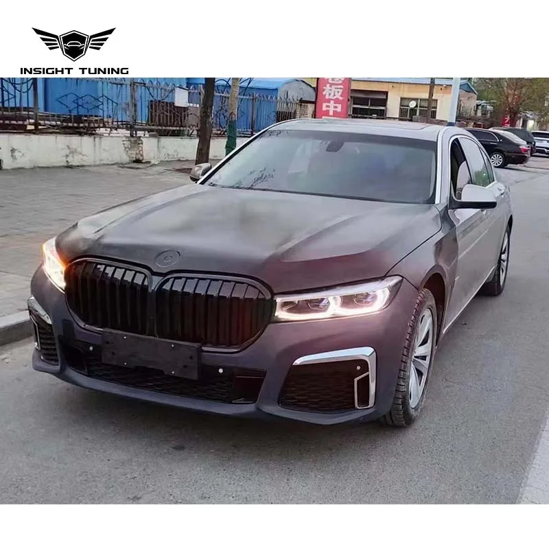 2016-2018 Facelift Front Lip 7 Series Full Body Kit For Bwm G11 Upgrade To G12 M760 2019-2022 ...