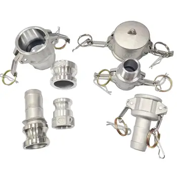 Stainless Steel Quick Disconnect Pipe Hose Fittings Cam Lock Couplings ...