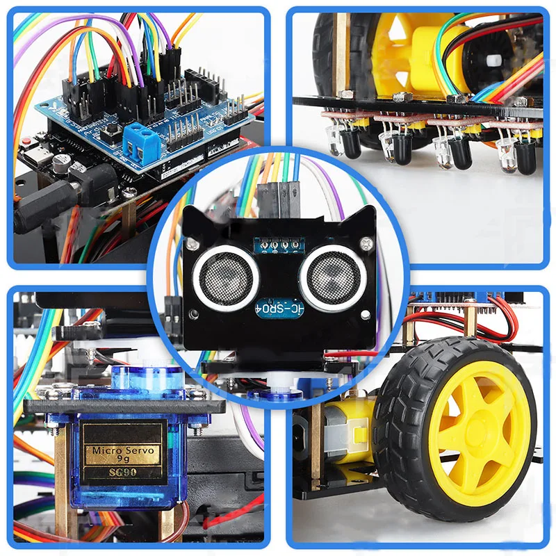 4wd Smart Car Programming Code Educational Steam Intelligent ...