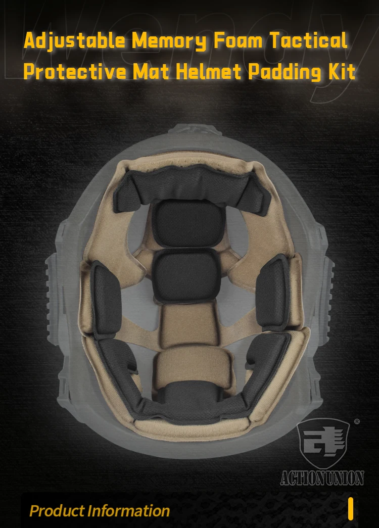 Action Union High Quality Tactical Helmet Accessory Suspension System ...