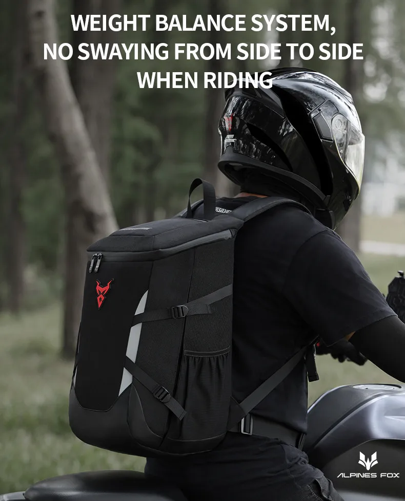 Multifunctional Motorcycle Helmet Bag Waterproof Motorbike Travel ...