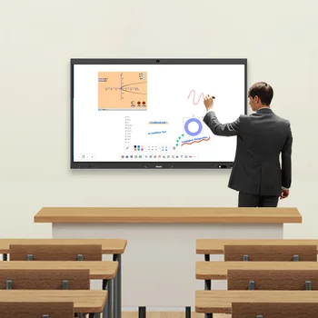 4k Electronic Multi Touch Digital Display Board Interactive Whiteboard ...