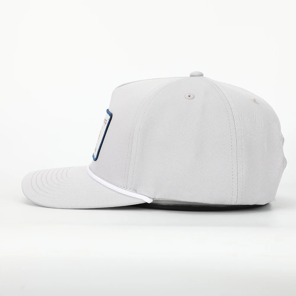 Oem Custom 5 Panel Embroidery Patch Logo Rope Baseball Cap,Waterproof ...