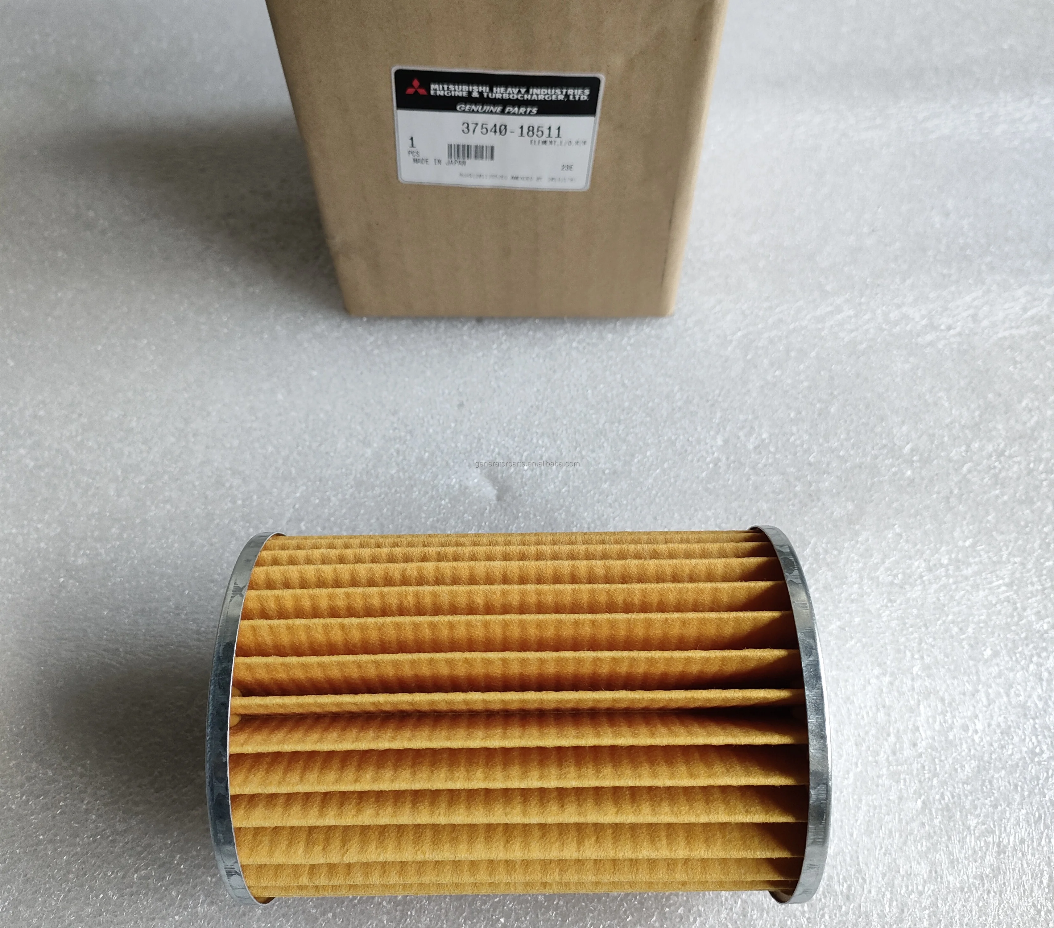 Genuine Mitsubishi S6R Oil Filter 37540-18511 & Hydraulic Filter ...