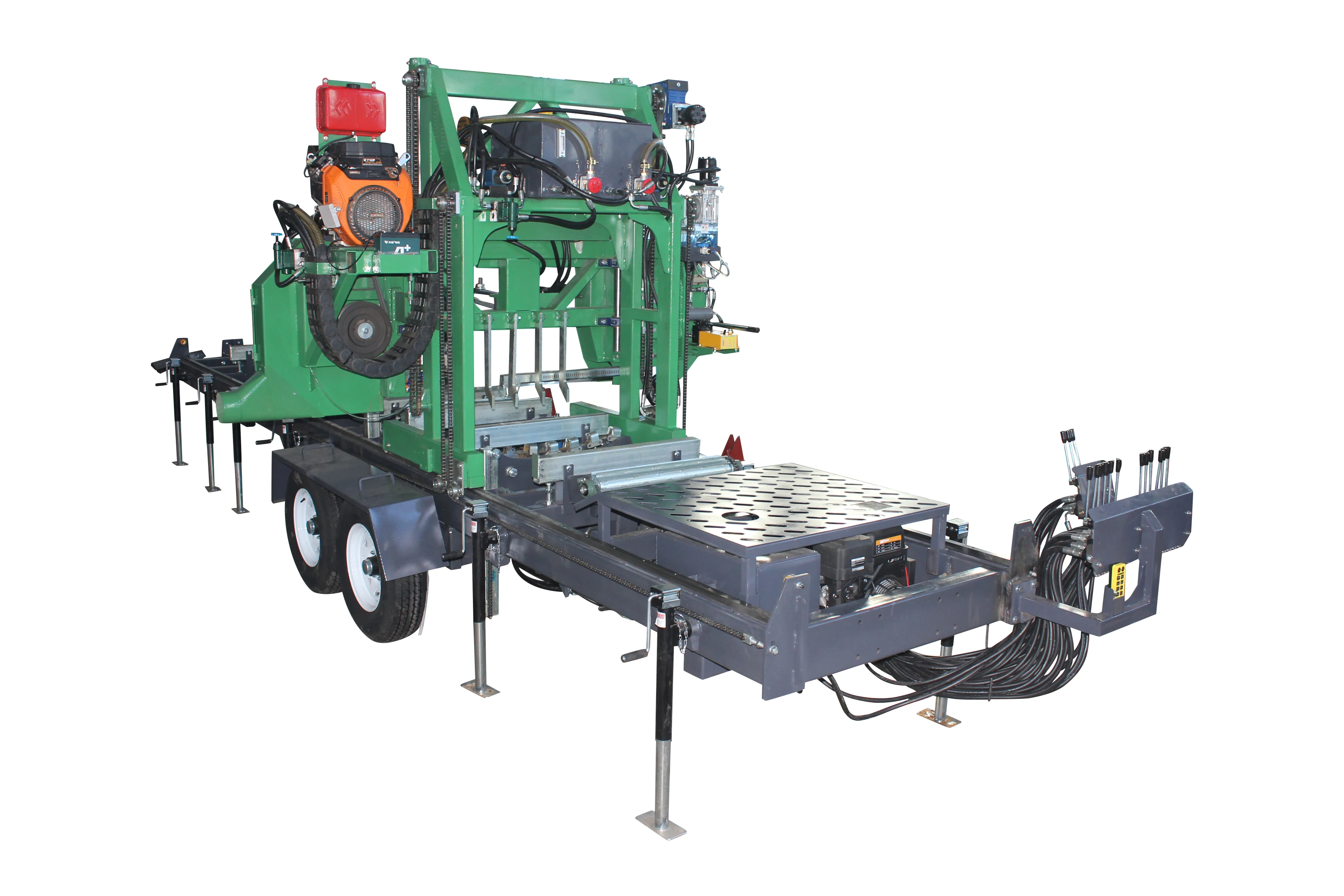 Jierui Jr1000 Fully Automatic Wood Log Saw Mill Machine Horizontal ...
