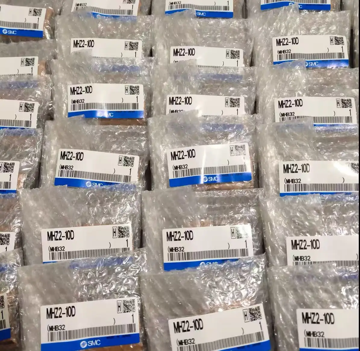 Original Smc Air Cylinder Finger Air Gripper Mhz2-10d/mhz2-16d/mhz2-20d Pneumatic Tool ...