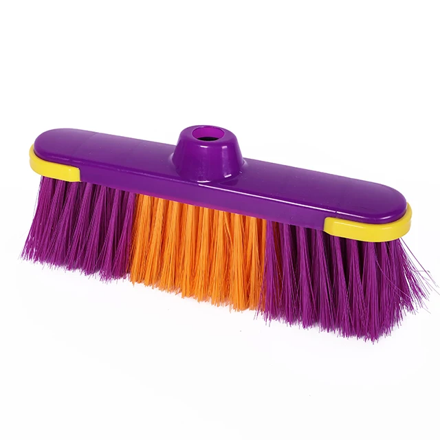 Modern Portable Outdoor Broom Anti-Collision Edges Plastic Broom Head ...