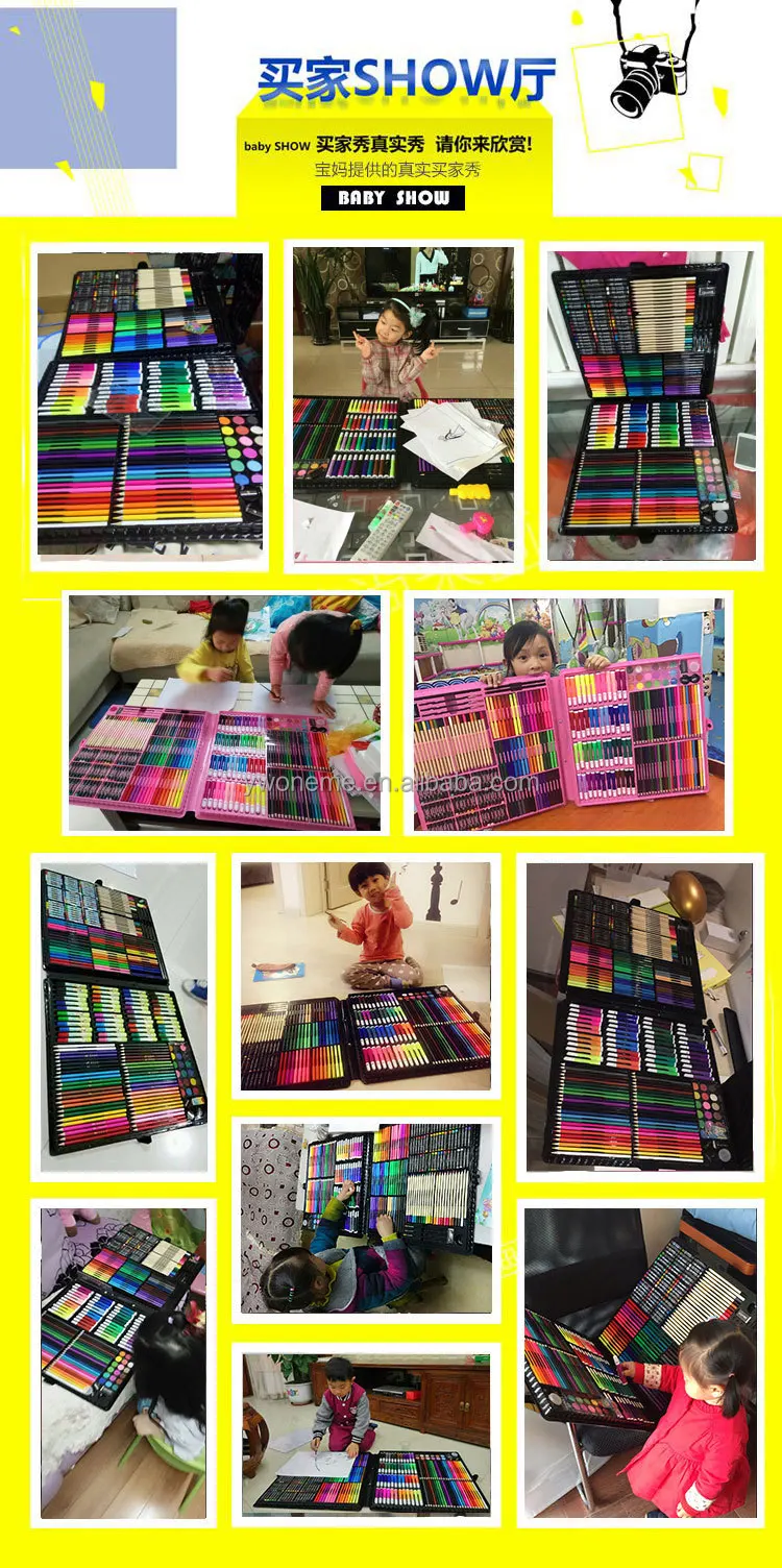 School Children Art Painting Kids Watercolors Coloring Art Crayon ...