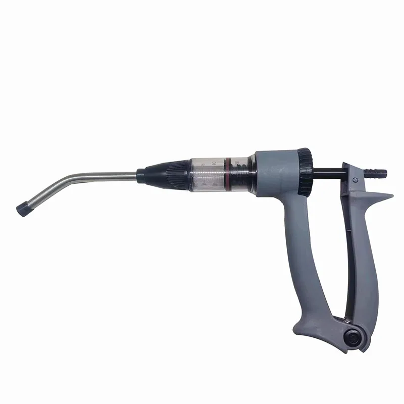 Veterinary Instruments Cattle Injection Gun/veterinary Syringe Gun ...