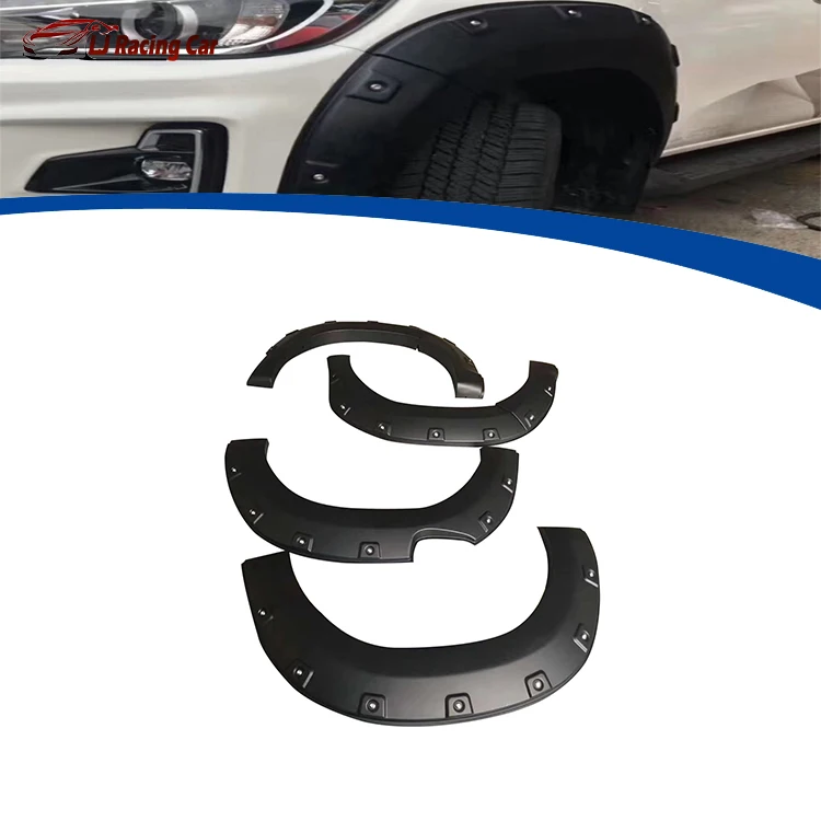 Wheel Fender Flares Mudguards Wheel Eyebrows Decorative for Toyota ...