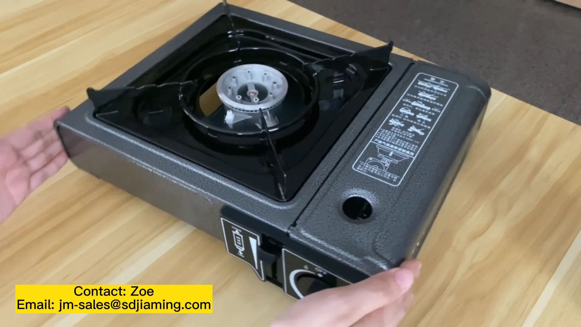 Jiaming Classic 1-burner Butane Stove Portable Camping Stove With Carry ...