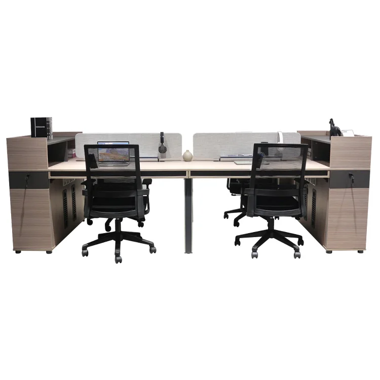 Modern Office Partition Open Office Workstation For 2 4 6 Person Office ...