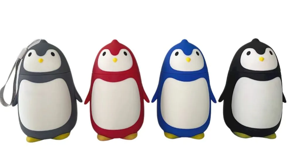 Cute Penguin Shaped Stainless Steel Thermos Vacuum Flasks Kid's Cartoon ...
