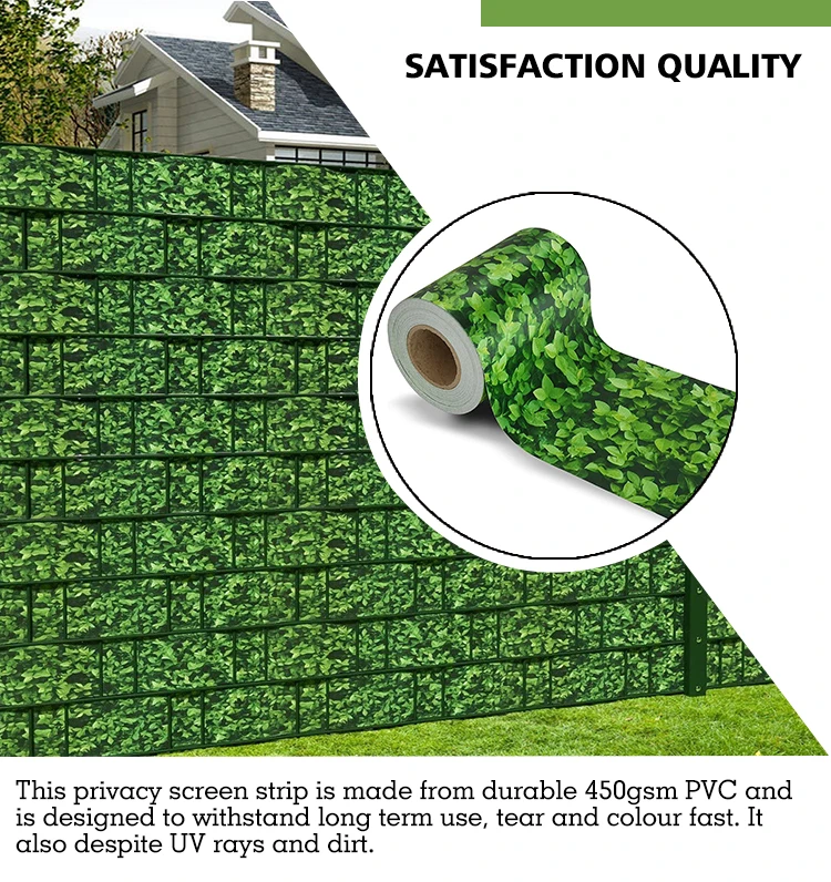China Tarpaulin Supplier Decorative Garden Balcony Privacy Pvc Screen ...