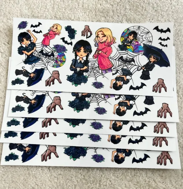 Custom Uvdtf Cup Wraps Design Ready To Ship Uc Uv Dtf Cup Wrap Transfer ...